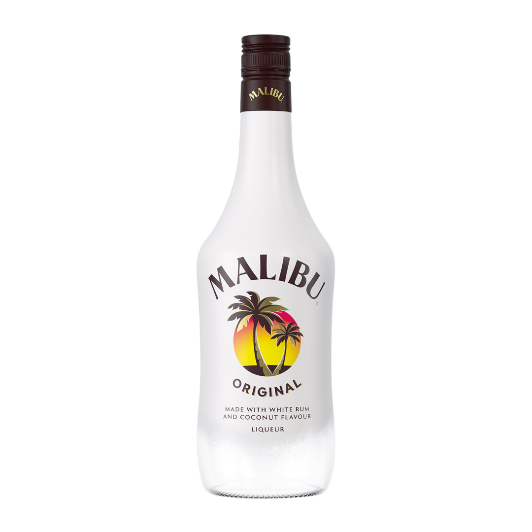 Malibu Original Coconut Rum - เหล้ารัมมะพร้าวหอมหวานยอดนิยม เหล้านอก ...